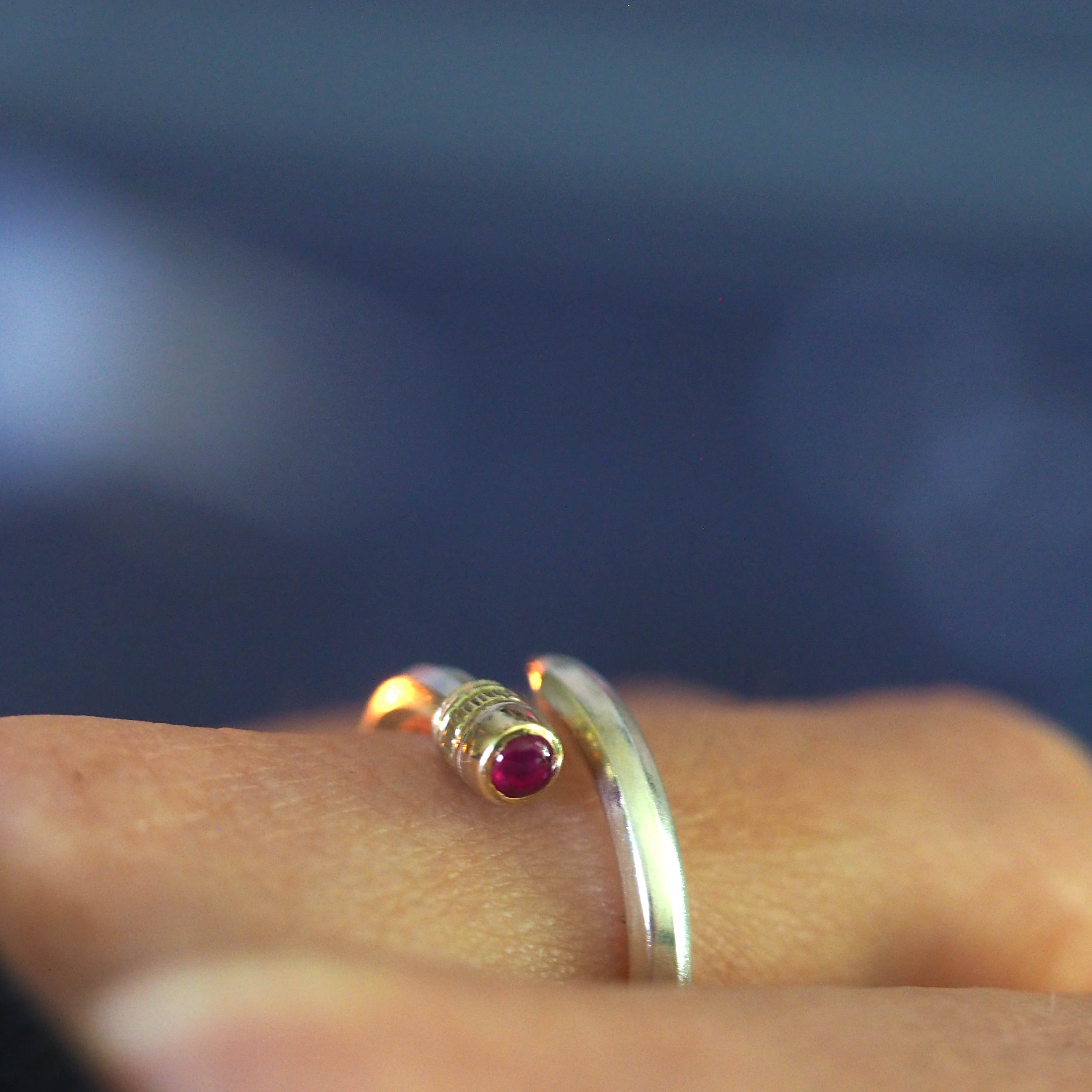Pencil Ring - Ruby – RockCakes